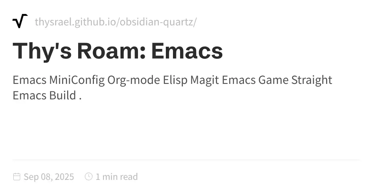 Emacs
